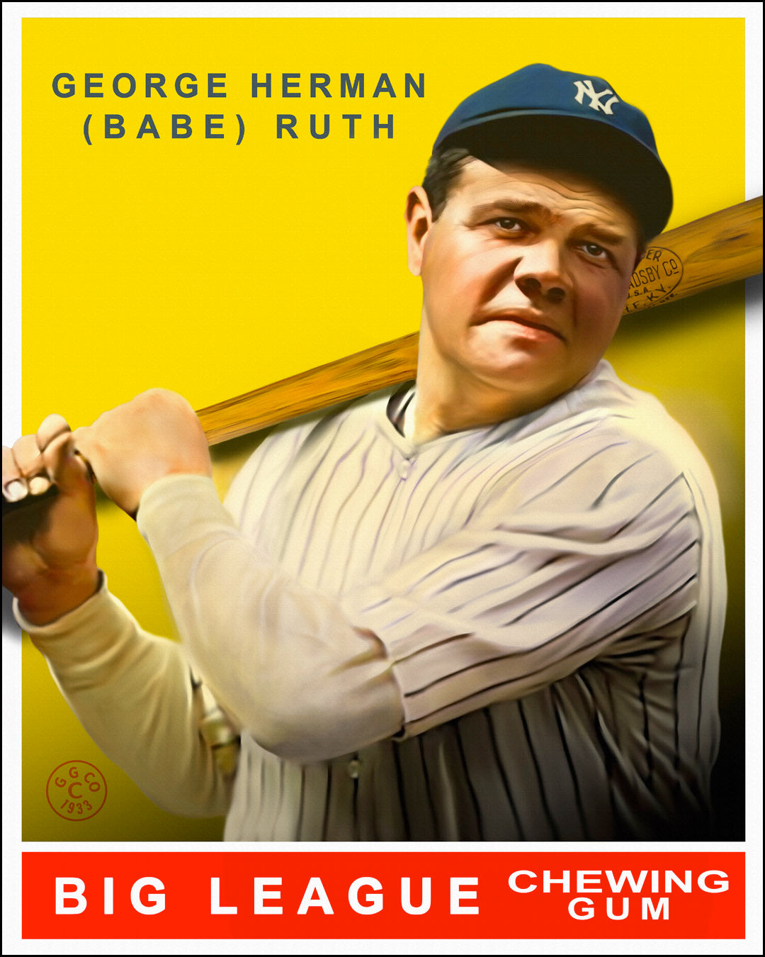 Baseball Card Art - Limited Edition Prints – ChampionshipArt - The Art ...