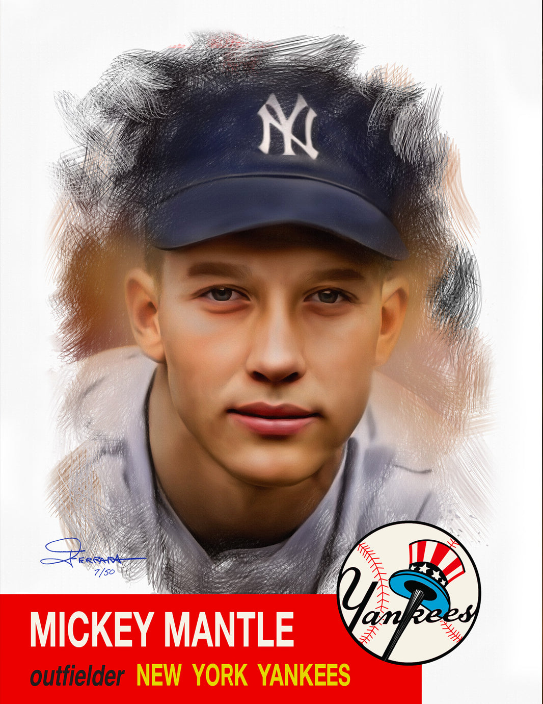 Mickey Mantle – ChampionshipArt - The Art of Champions